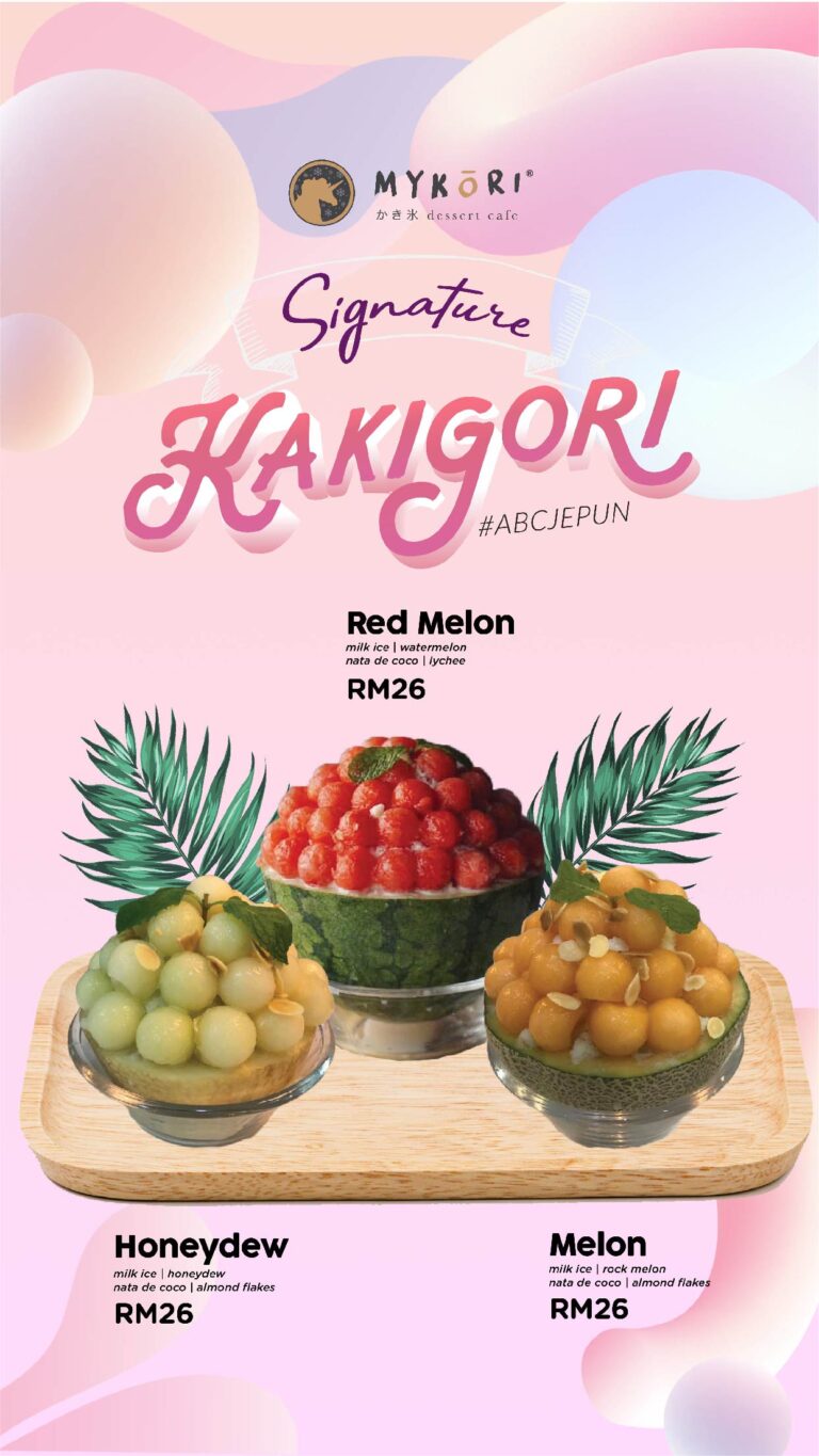 Mykori Arau, Perlis - E-Menu - MyKori Dessert Cafe